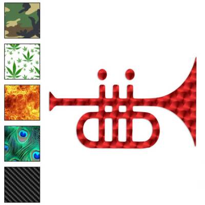 Pocket Trumpet, Vinyl Decal Sticker, 40 Patterns & 3 Sizes, #1026 | eBay