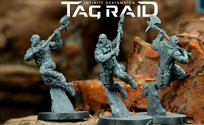 INFINITY TAG RAID Primed Van Zant Usariadna Ariadna Corvus Belli vCB ...