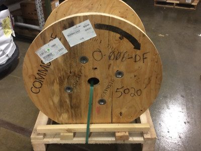 Commscope O-006-DF-8W-F06NS 6 CT SM Flat Drop Fiber Cable-5000' Reel ...