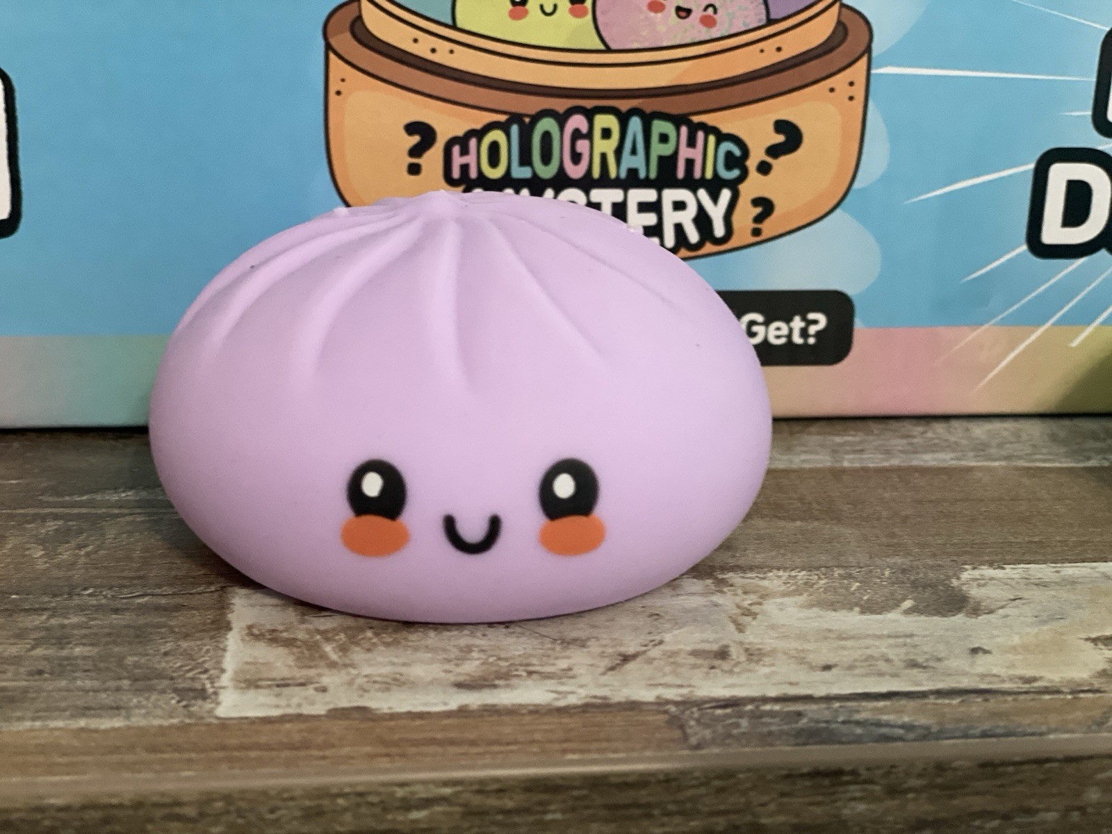 (4) Crazy Fun RMS Mystery Squishy Bao Bun Dumplings OPENED Holographic ...
