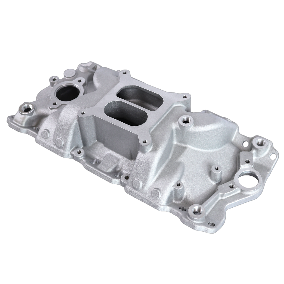 Dual Plane High Rise SBC Intake Manifold for Small Block Chevy 305 327 ...