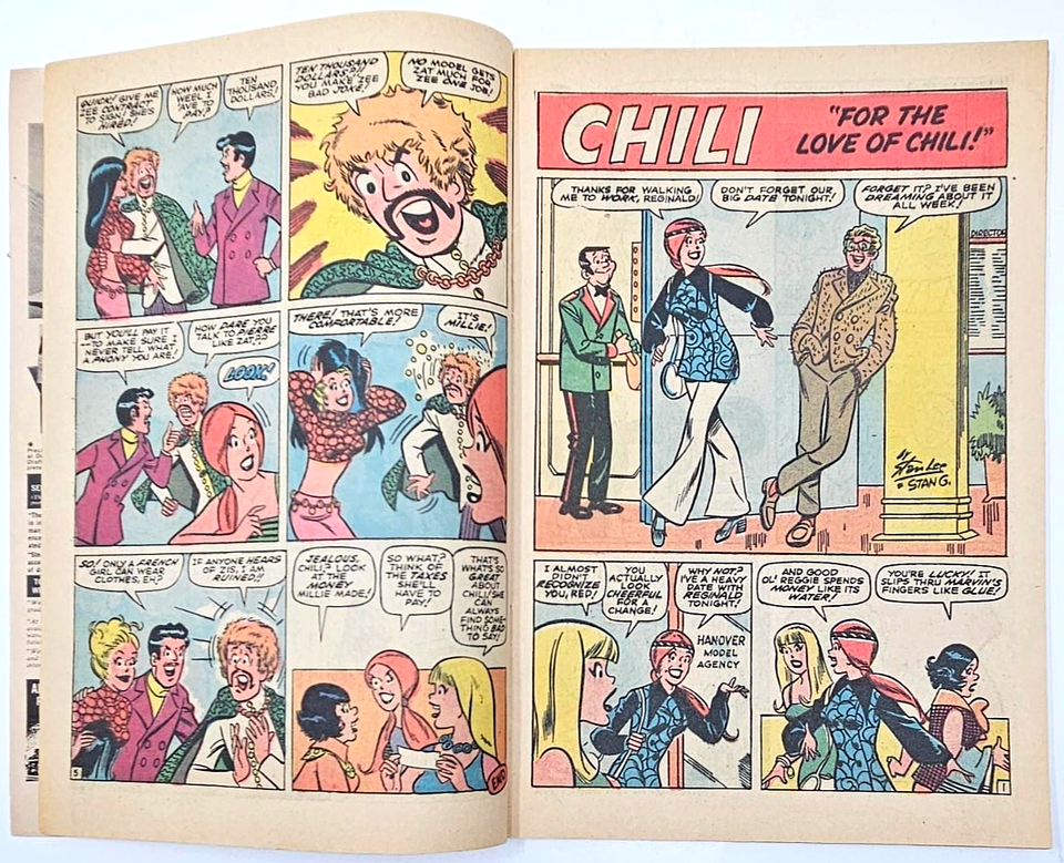 Marvel Comics Group Chili Millie's Red-Headed Rival #1 May 1969, 19 ...
