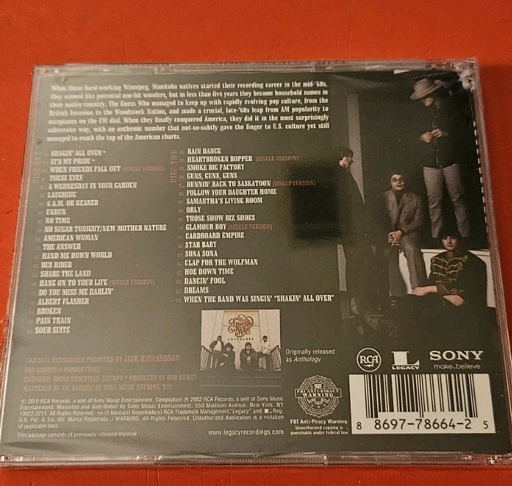The Guess Who - The Essential Guess Who [New CD] Factory Sealed ...