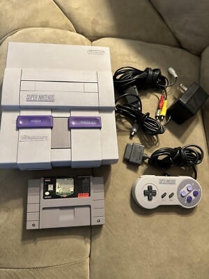 Nintendo SNES Home Console - Gray SNS-1CHIP 01 1 Chip 659533100086 | eBay