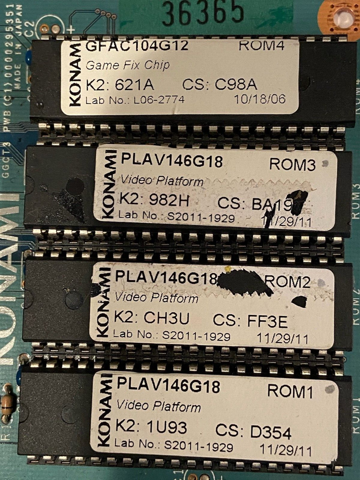 Konami K2V Game China Mystery Game Software | eBay