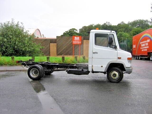 MERCEDES BENZ VARIO 614D CHASSIS CAB VERY RARE 1 OWNER MANUEL LOW MILES ...
