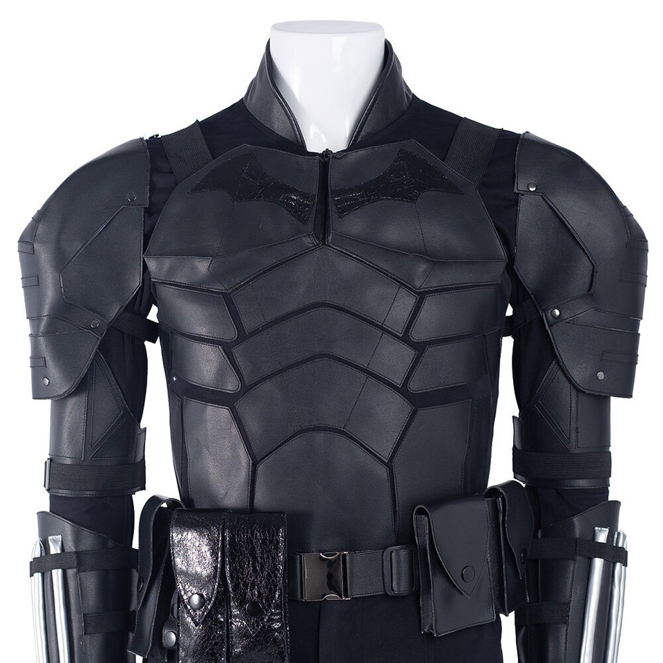 2022 Movie The Batmmmann Cosplay Bruce Wayne Costume Halloween Outfit ...