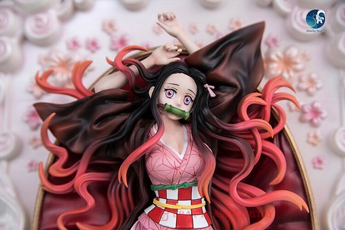 Gravity Art Demon Slayer Kamado Nezuko Statue Model In Stock | eBay
