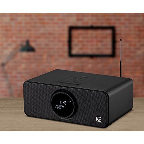 KitSound Boom DAB Speaker With Dab/fm/bluetooth and Dual Alarm for ...