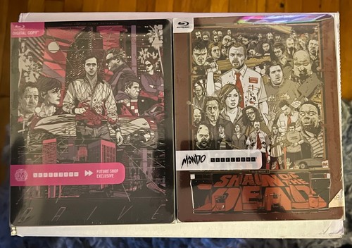 Drive & Shaun of the Dead Limited Edition MONDO Blu-Ray Steelbooks | eBay