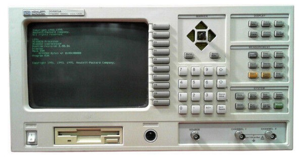 HP 35665A 102.4 kHz Dual Channel Dynamic Signal Analyzer for sale ...