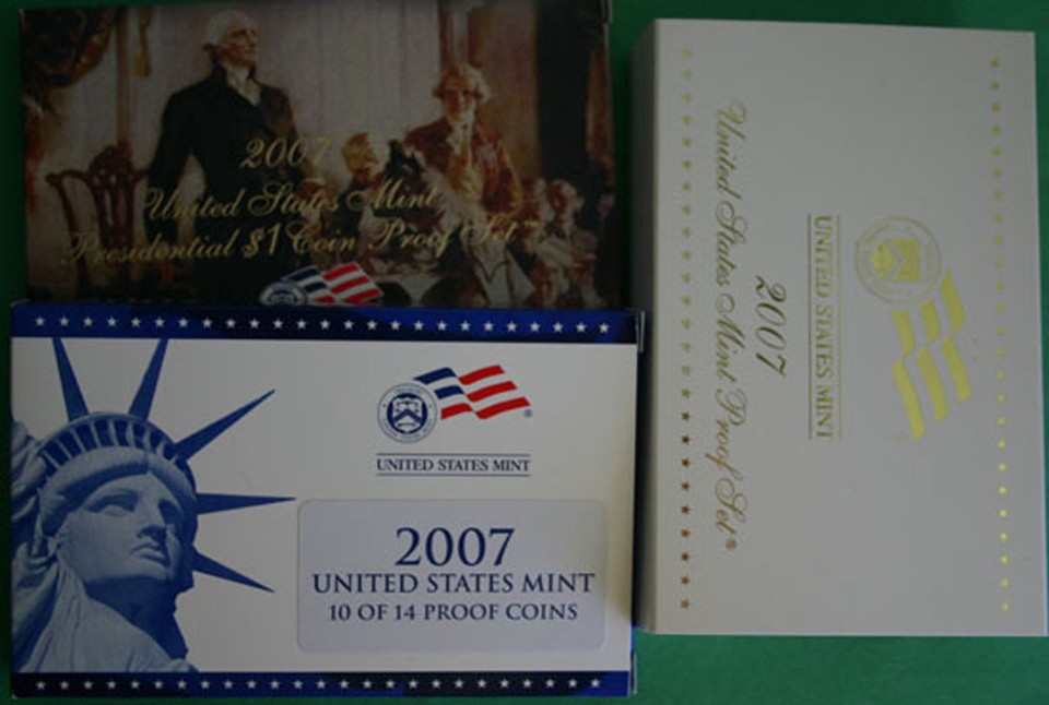 1999 to 2009 S 11 Years Annual US Mint PROOF Set Collection Coins COA ...