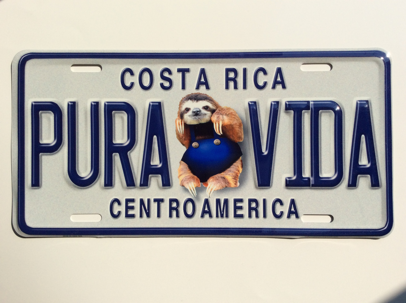 COSTA RICA PURA VIDA CENTRAL AMERICA LICENSE PLATE CRLP 12 | eBay