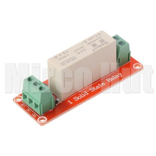SSR DC-DC Solid State Relay 5A 5-220VDC Module HIGH Trigger 1ch 2ch 4ch ...