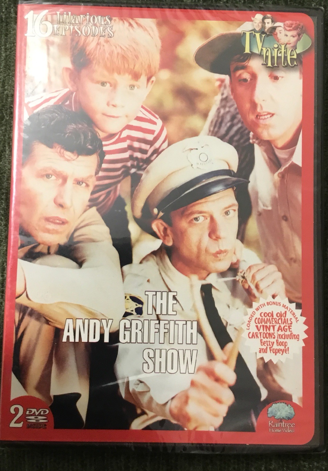 The Andy Griffith Show (2 DVDs, 16 Hilarious Episode Set) W/ Vintage ...