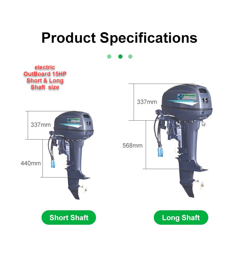 electric outboard tiller Control 15HP,72V_Peak30Kw_waterCool kit ship ...