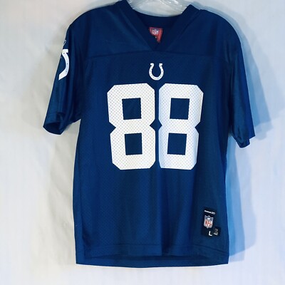 Marvin Harrison #88 Indianapolis Colts Blue Home Jersey Youth Large (14 ...