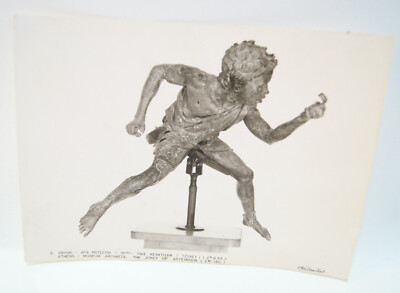 Aohnai Athens Museum Archaeol The Jokey of Artemision Vintage Postcard ...