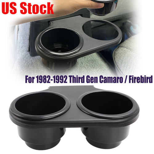 For 82-92 Third Gen Camaro Firebird Rear Dual Cup Holders Ashtray ...