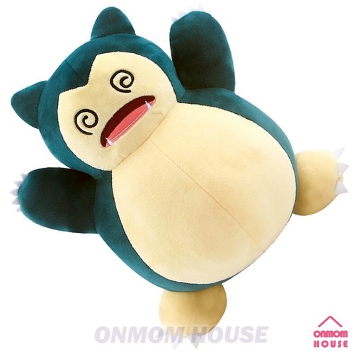 Pokemon SWIRLING EYES SNORLAX 12" Official Plush Doll Stuffed Doll | eBay
