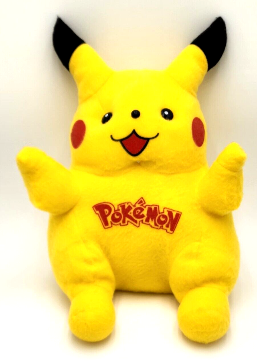 Pokemon Pikachu Fat Pikachu 18" Thailand Brand Label Vintage | eBay
