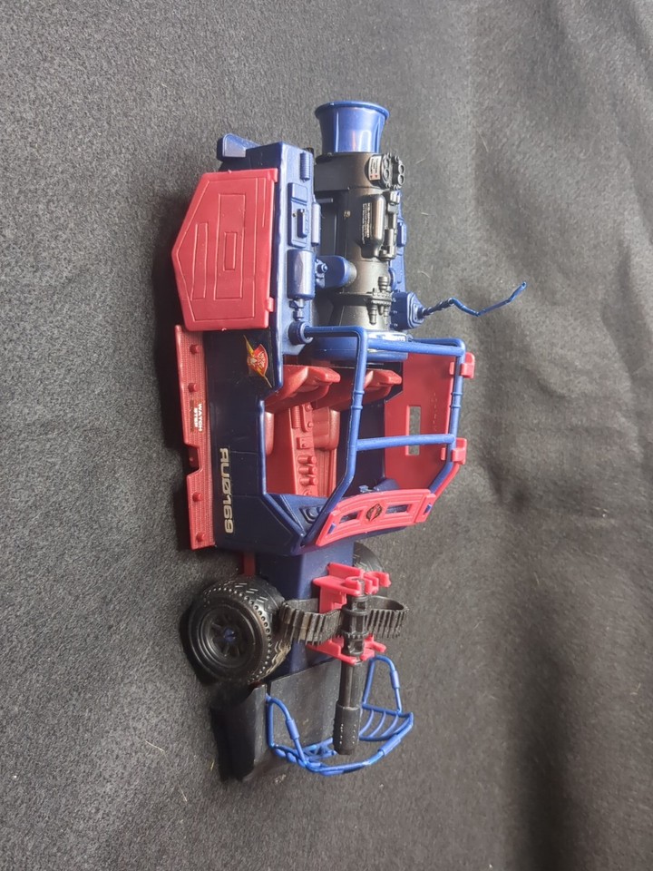 GI Joe Cobra Dreadnok Thunder Machine Incomplete Vehicle 1986 | eBay