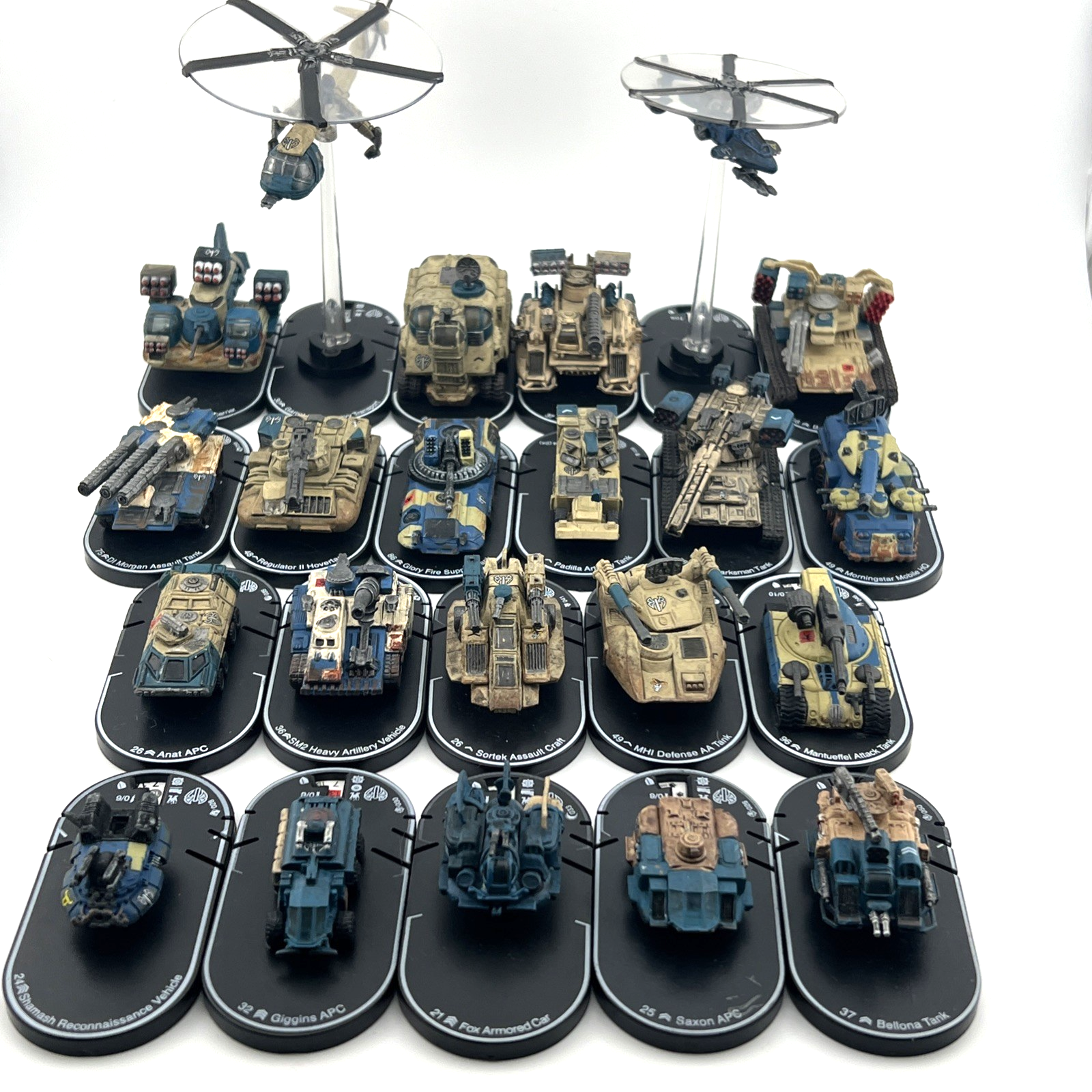 Mechwarrior: Bannson's Raiders - Vehicle Lot 2 (22 miniatures) | eBay