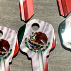 2X Mexico-MEXICAN FLAG Uncut NEW House Key Blank-HOME HOUSE KEYS ...