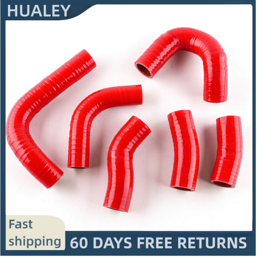 Red Silicone Radiator Hose Clamps Kit For Honda Magna VF1100C V65 ...