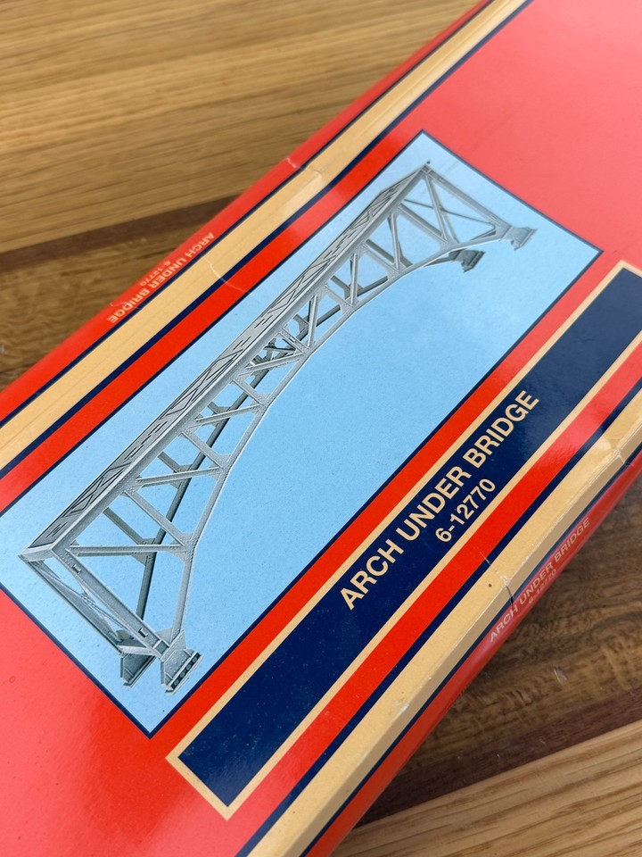 Lionel Arch Under Train Bridge Fastrack Pier Track O/o27 6-12770 ...