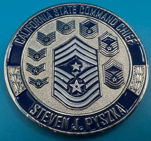 USAF California Air National Guard State Command Chief Military ...