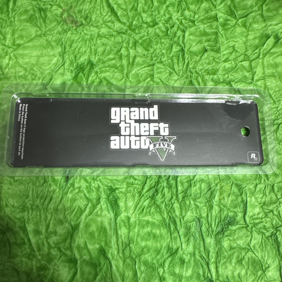 (Promo) Rockstar GTA V Bugstars Van Light Keychain Grand Theft Auto 5 ...