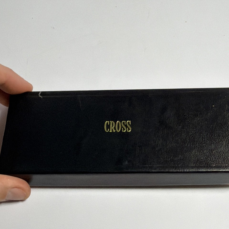 Vintage Cross 12K Gold Filled Pen & Pencil Set #6601 Box & Papers Mint ...