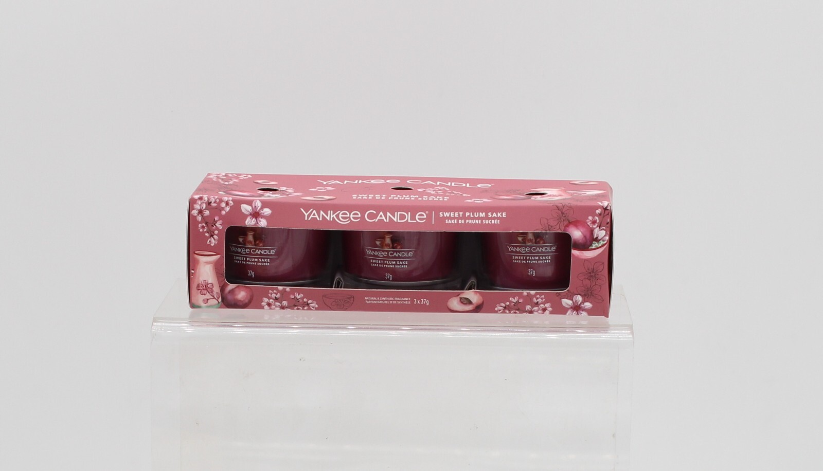 Yankee Candle Signature 3 Glass Filled Votive Set Choice 19 Scents Gift ...