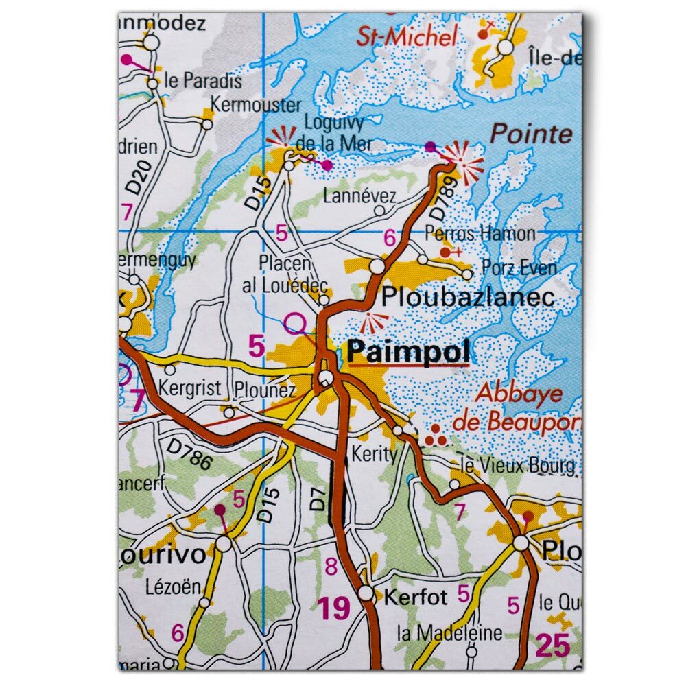 Paimpol France Map Paimpol · Tréguier · Île De Bréhat, France