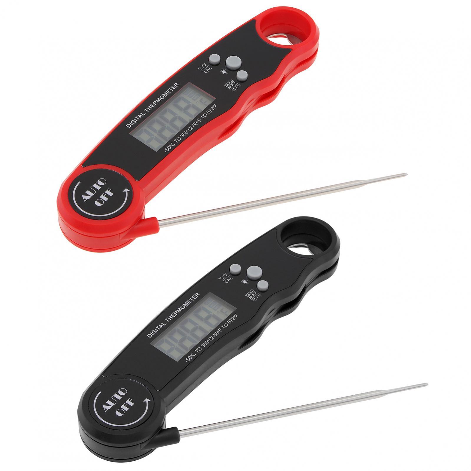 Waterproof Instant Read Meat Thermometer for Grill and Cooking Kitchen ...