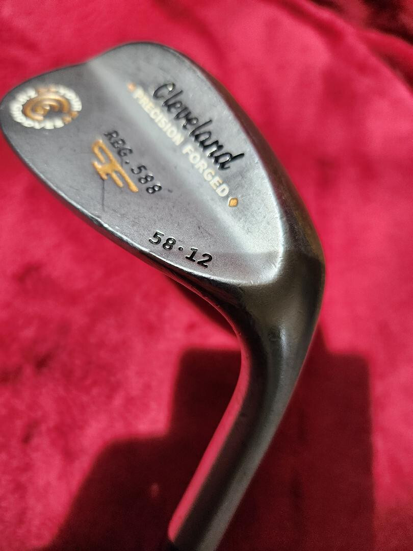 CLEVELAND PRECISION FORGED TOUR ZIP GROOVES REG 588 WEDGE 58*-12 | eBay