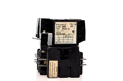 SQUARE D 8965 SP044-S1 SERIES B 120VAC 60Hz REVERSING HOIST CONTACTOR ...