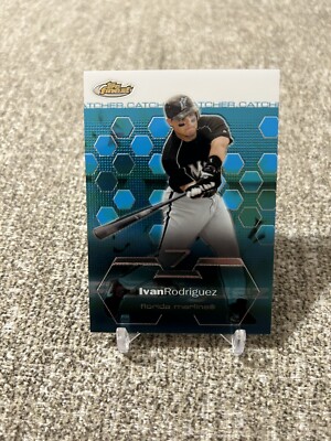 2003 Topps Finest Baseball #18 Ivan Rodriguez Marlins | eBay