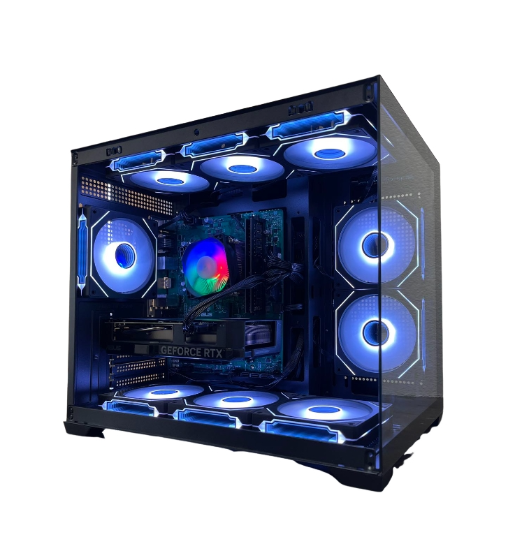 Liquid Cooled RGB Gaming Desktop Computer i7 32GB RAM 1TB SSD RTX 3050 ...