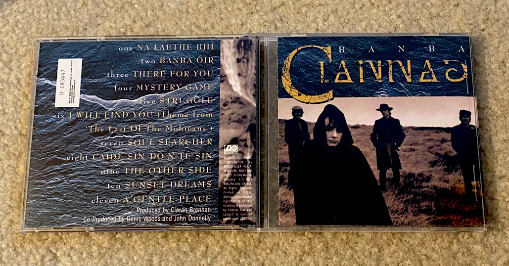 Lot Of 4 CLANNAD CDs Rogha: The Best Of, Banba, Past Present, ANAM ...