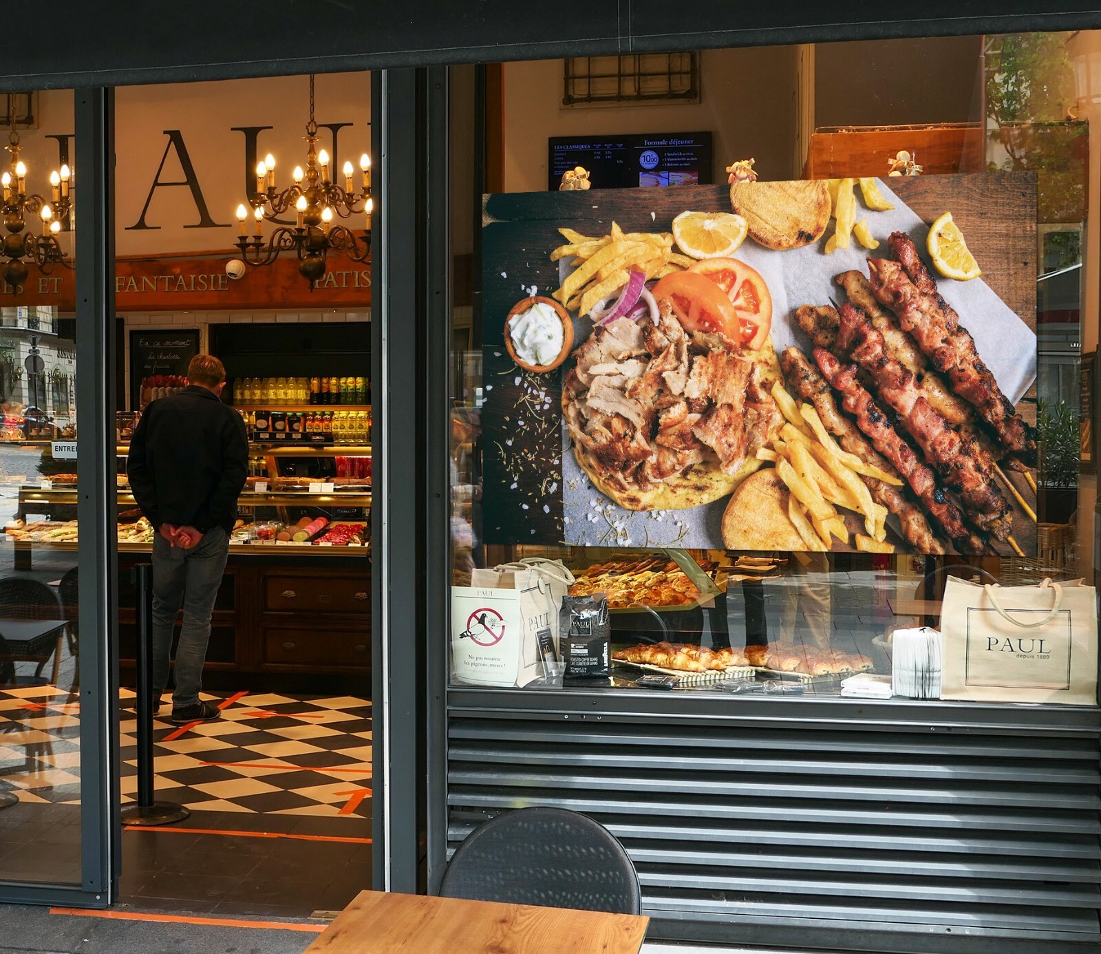 3D Grill Kebab Shop BBQ K3122 Window Stickers Vinyl Wallpaper Wall ...