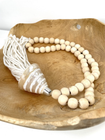 SEASHELL BEADED TASSEL, Boho Shell Garland, Decorative Shell Tassel, | eBay