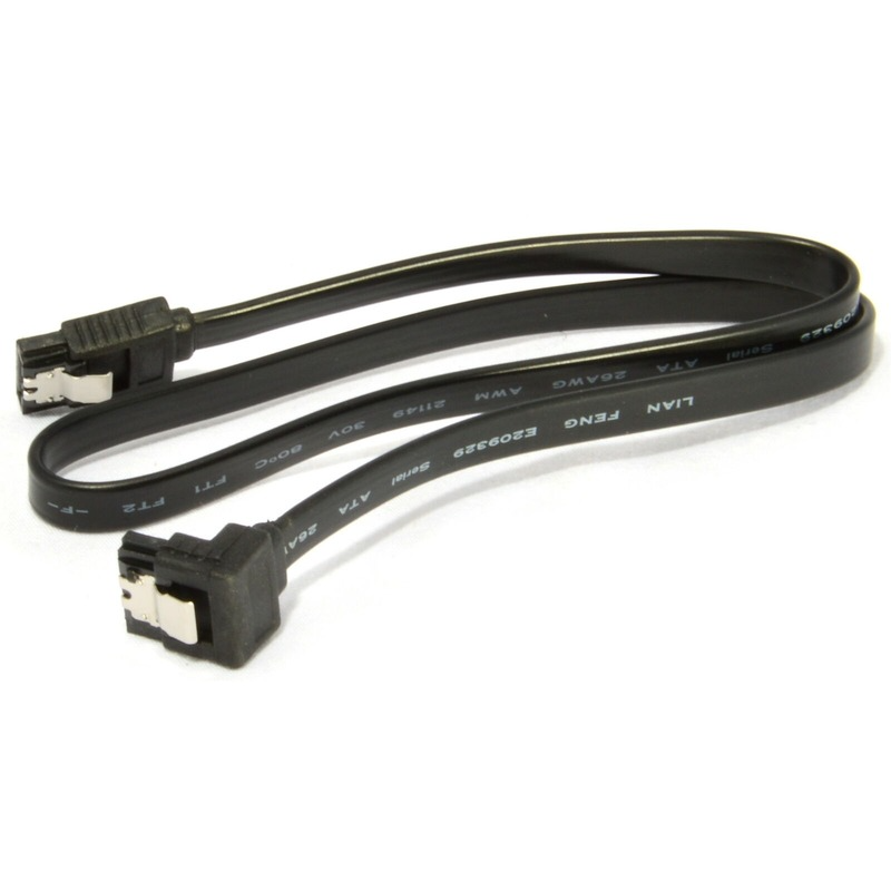 SATA 3.0 Cable SATA3 III 6GB/s Right Angle Serial ATA SSD Hard Drive ...