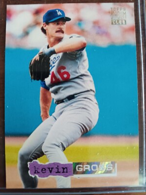 KEVIN GROSS LOS ANGELES DODGERS 1994 TOPPS STADIUM CLUB BASEBALL CARD ...