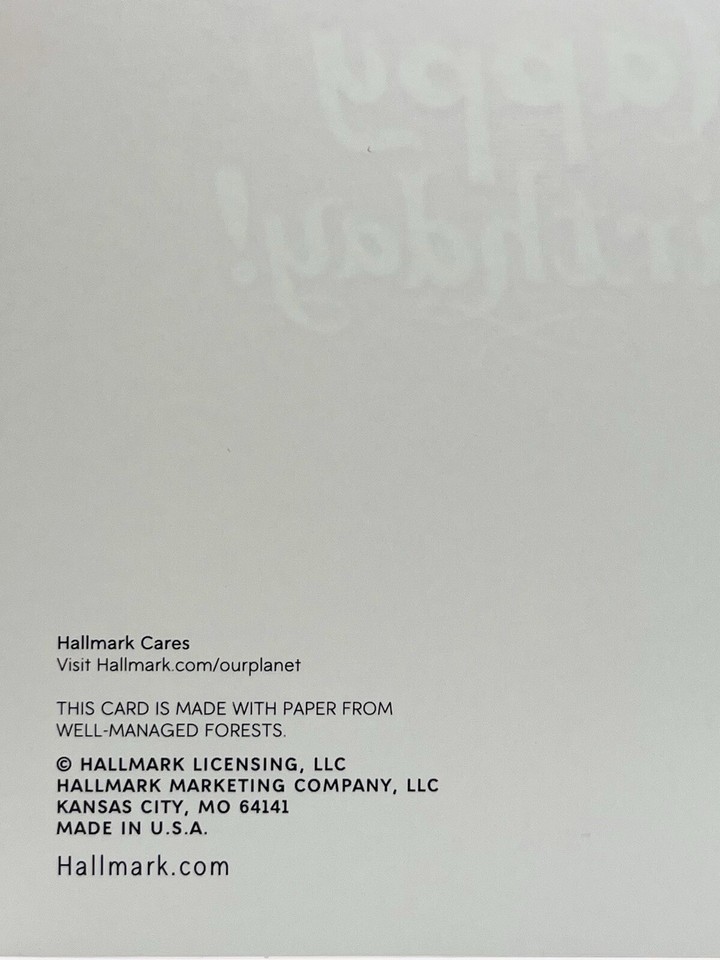 Birthday Card For Female Funny Metallic Foil Hallmark Expressions Card ...