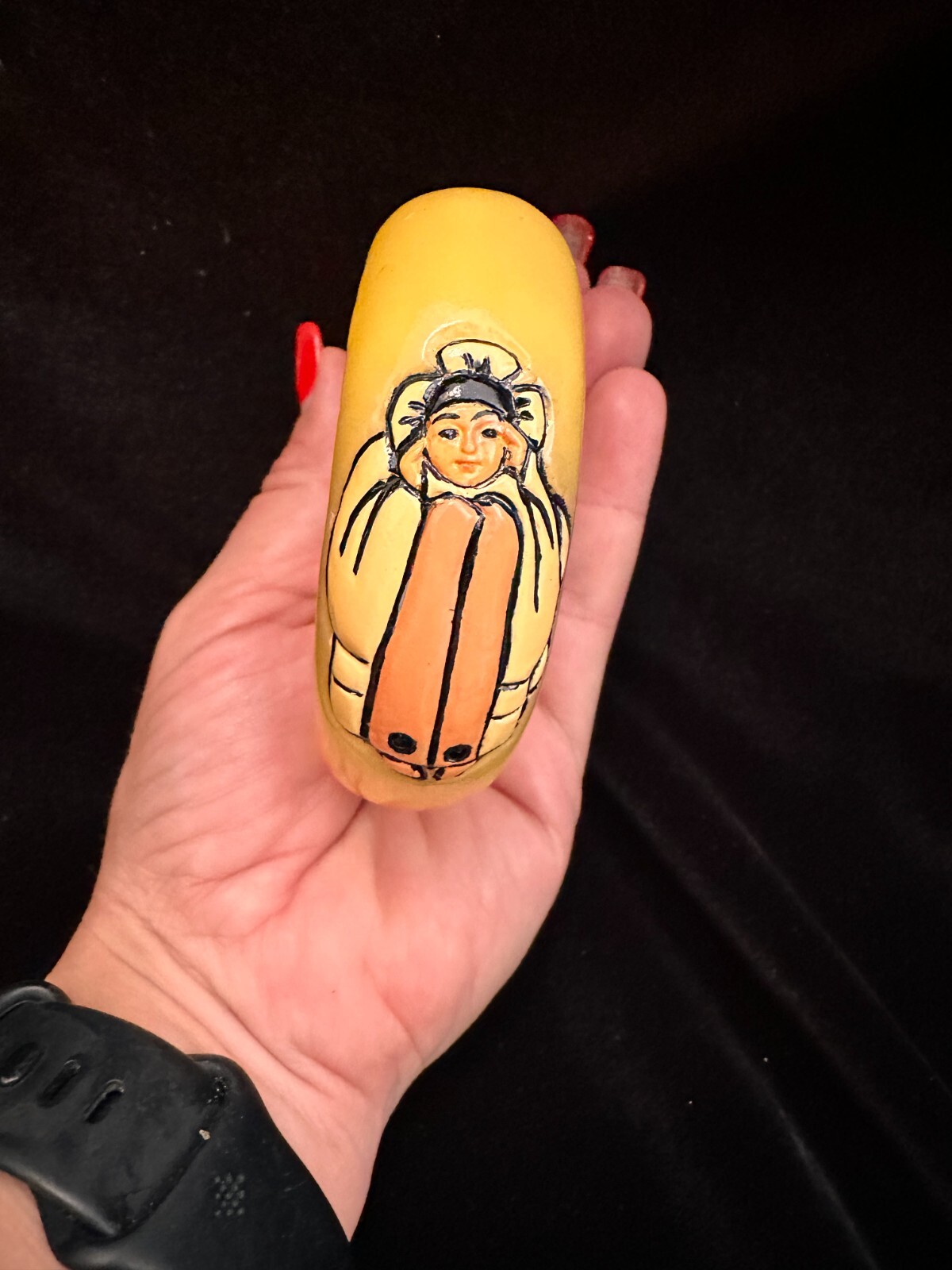 Butler and Wilson Rare 1975 Carved and Painted Pierro… - Gem