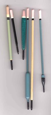 WOOD HAND PAINTED FLOATS 12 pack FREE SHIPPING | eBay