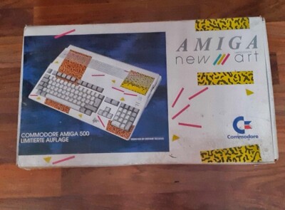 Commodore Amiga 500 NEW ART Leopard Print OVP | eBay.de