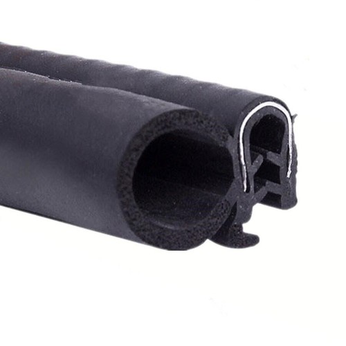 3M Universal Car Door Pillar Edge Moulding Weather Strip Rubber Steel ...